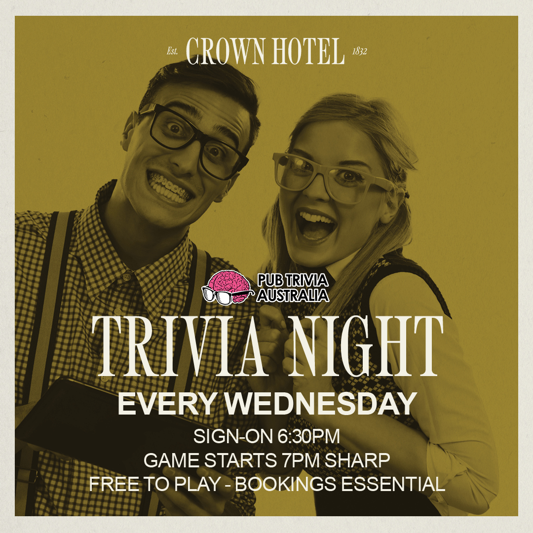 Trivia Night | Crown Hotel Motel Grafton